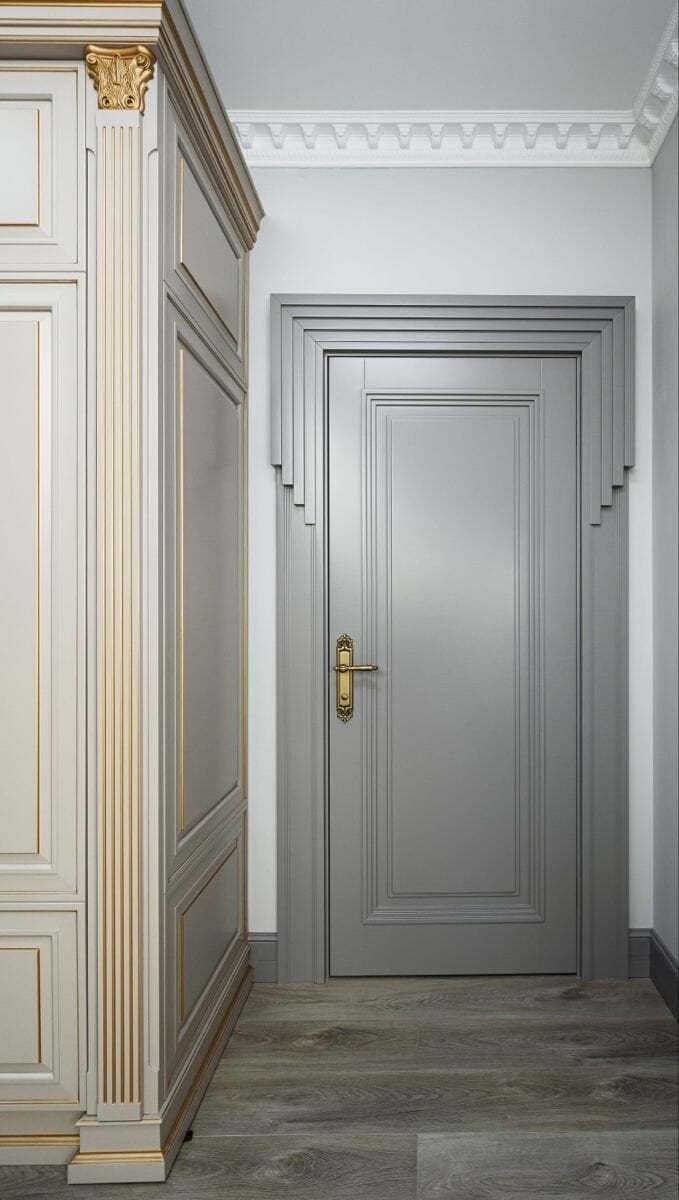 Luxurious 3D HDHMR Moulding Door | Premium Deco Paint Finish