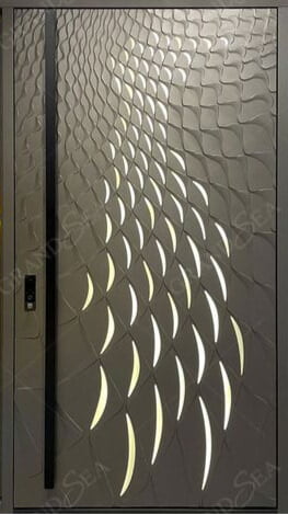 Luminous Wave HDHMR Moulding Door with Integrated Lighting ...