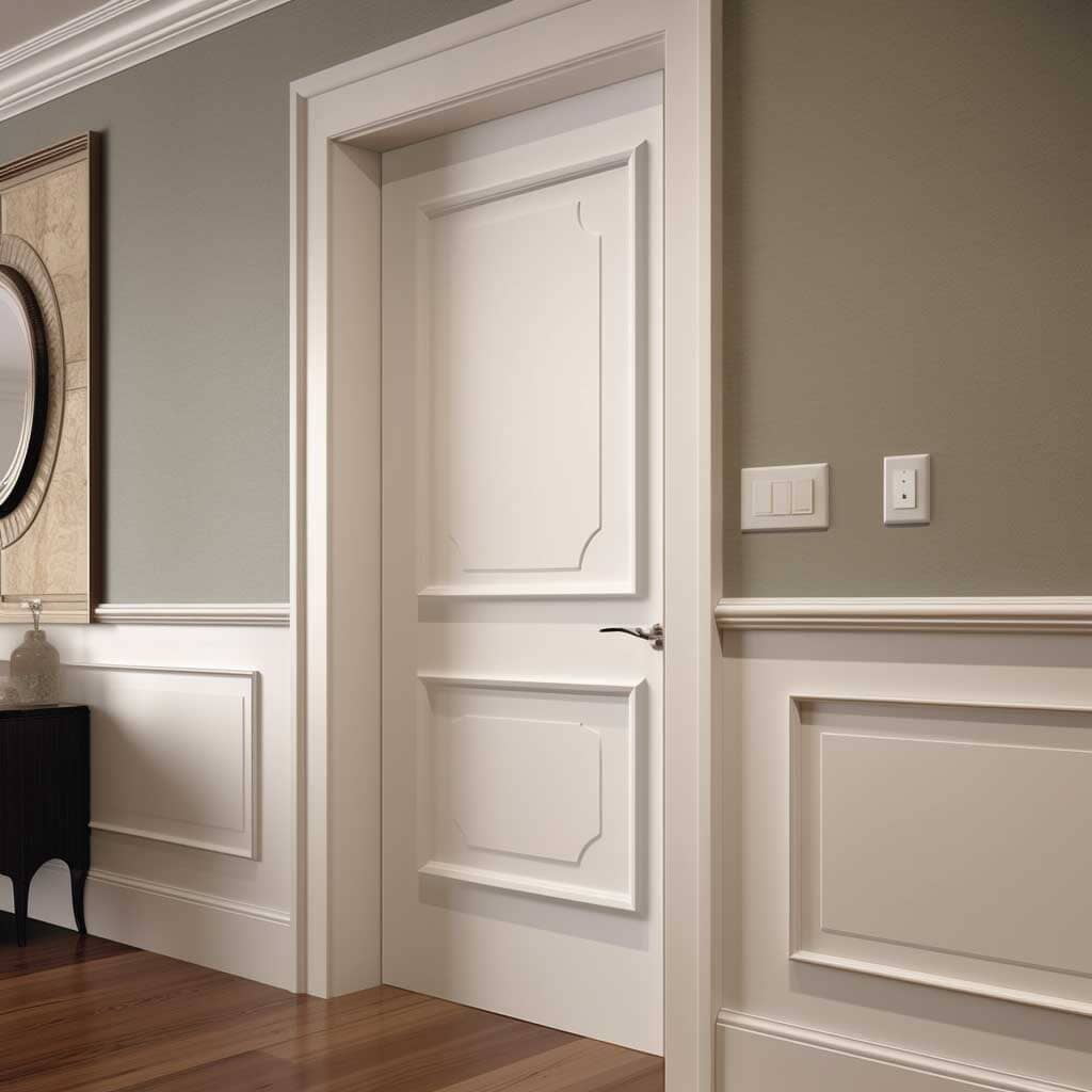 Elegant 3D HDHMR Moulding Door with Deco Paint - Customizable Sizes and ...